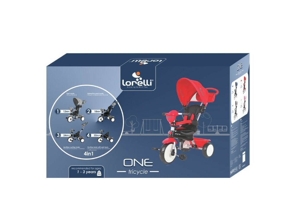 ΤΡΙΚΥΚΛΟ ΠΟΔΗΛΑΤΟ LORELLI ONE RED - PrimeKid - Παιδικά Παιχνίδια ...