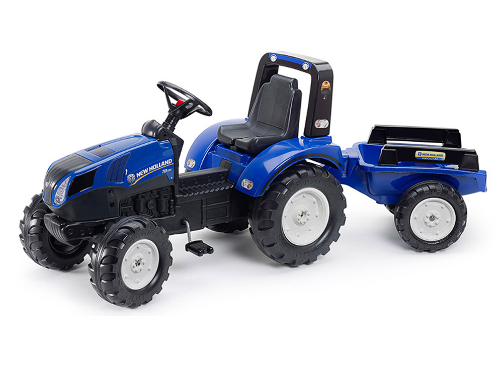 Παιδικό τρακτέρ NEW HOLLAND πεταλοκίνητο με καρότσα - PrimeKid ...